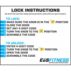 Gym Permanent Signage